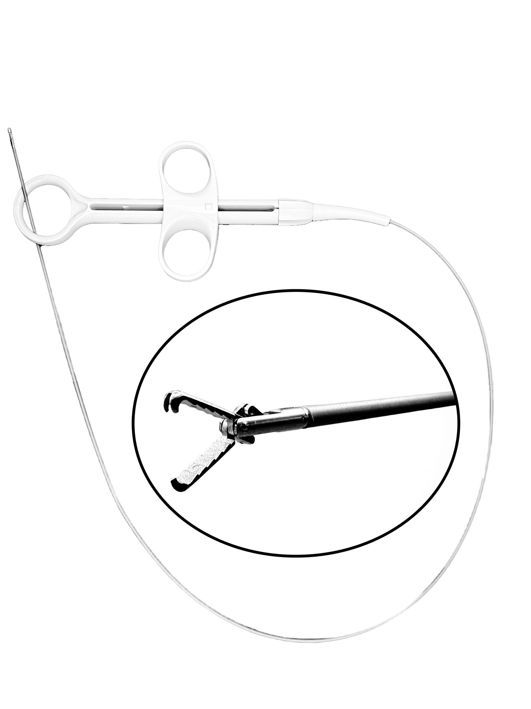 MinervaGrasp Cystoscopy Stent Forceps – Single-Use & Precise
